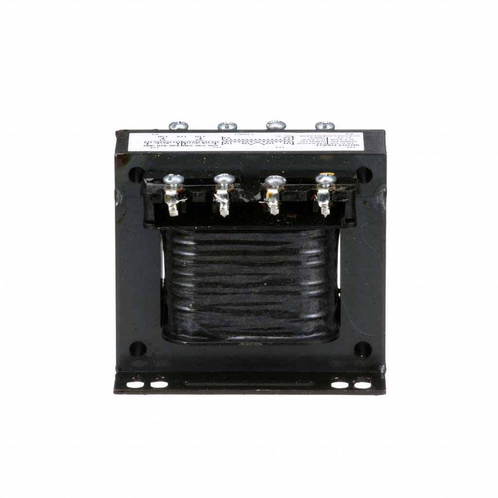 SQUARE D Control Transformer: 240V AC/480V AC, 120V AC, Foot, 100 VA VA ...