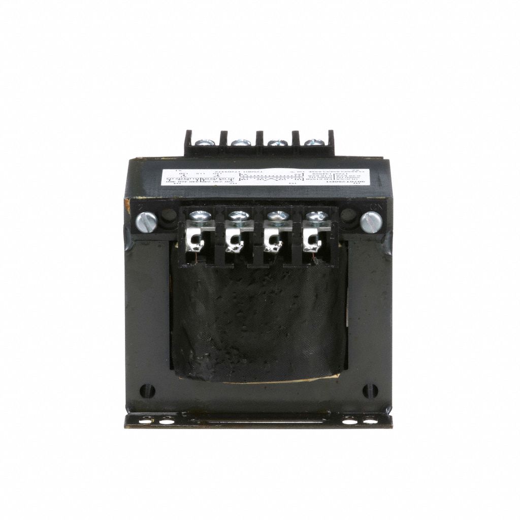 SQUARE D Control Transformer: 240V AC/480V AC, 120V AC, Foot, 250 VA VA Rating - Transformer ...