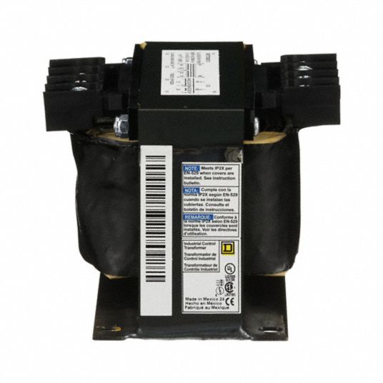 SQUARE D, 120V AC, 12V AC/24V AC, Control Transformer - 4R866 ...