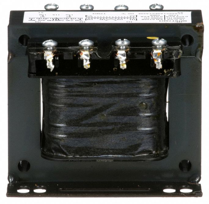 SQUARE D Control Transformer: 240V AC/480V AC, 120V AC, Foot, 75 VA VA ...