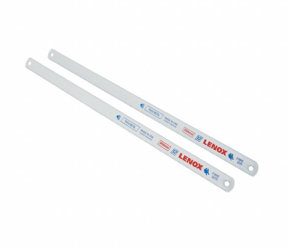 LENOX Hoja para Segueta marca LENOX , 18 , Bi-Metal - 4RA74 | 20116 ...