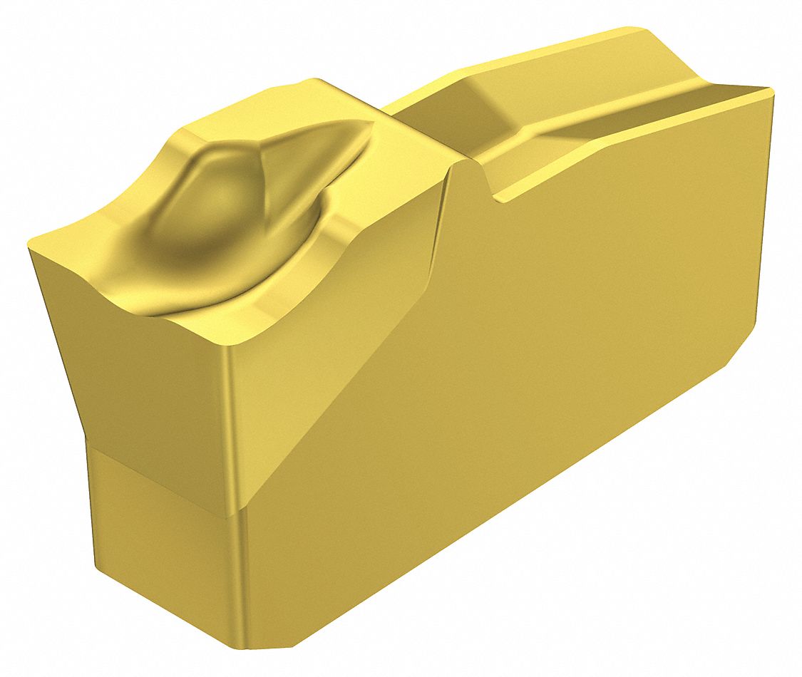 SANDVIK COROMANT, Left Hand, 0.008 in Corner Radius, Parting Insert ...