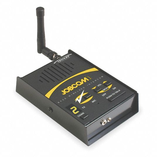 Portable Two Way Radio Base Station, UHF - Grainger