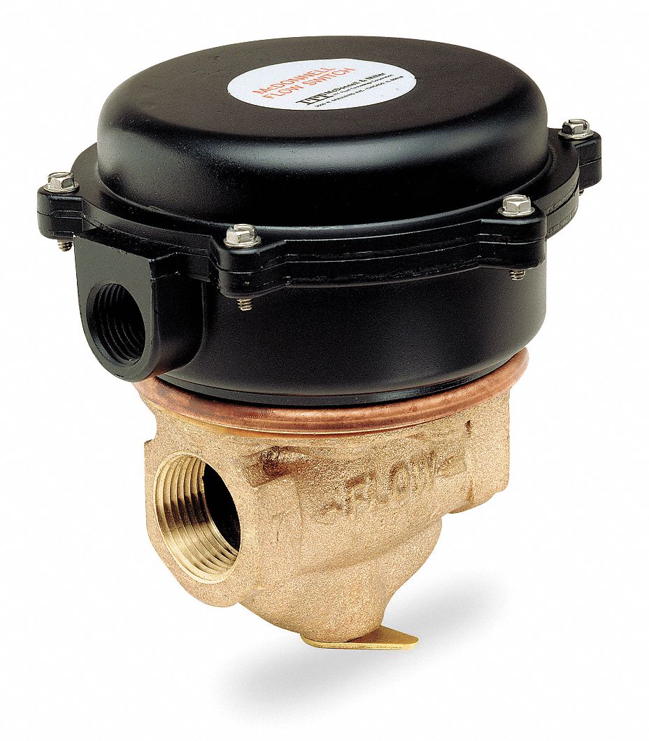 MCDONNELL & MILLER, 1 in For Pipe Size, 1 in NPT, Flow Switch - 4RC69 ...