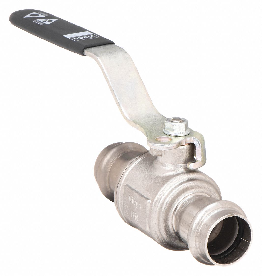 VIEGA PROPRESS, 1 1/2 in Nominal Valve Size, 316 Stainless Steel ...