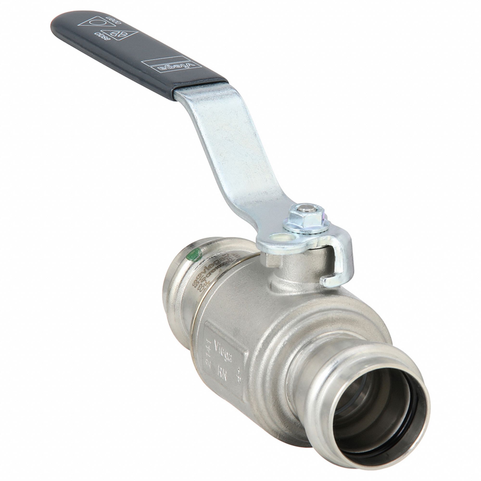 VIEGA PROPRESS, 1 in Nominal Valve Size, 316 Stainless Steel, Manual ...