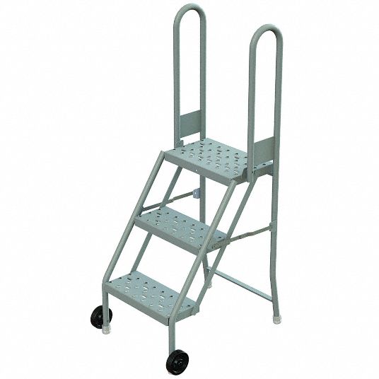 TRI-ARC, 2.5 ft Platform Ht, Unassembled, Rolling Ladder - 4RCT5 ...