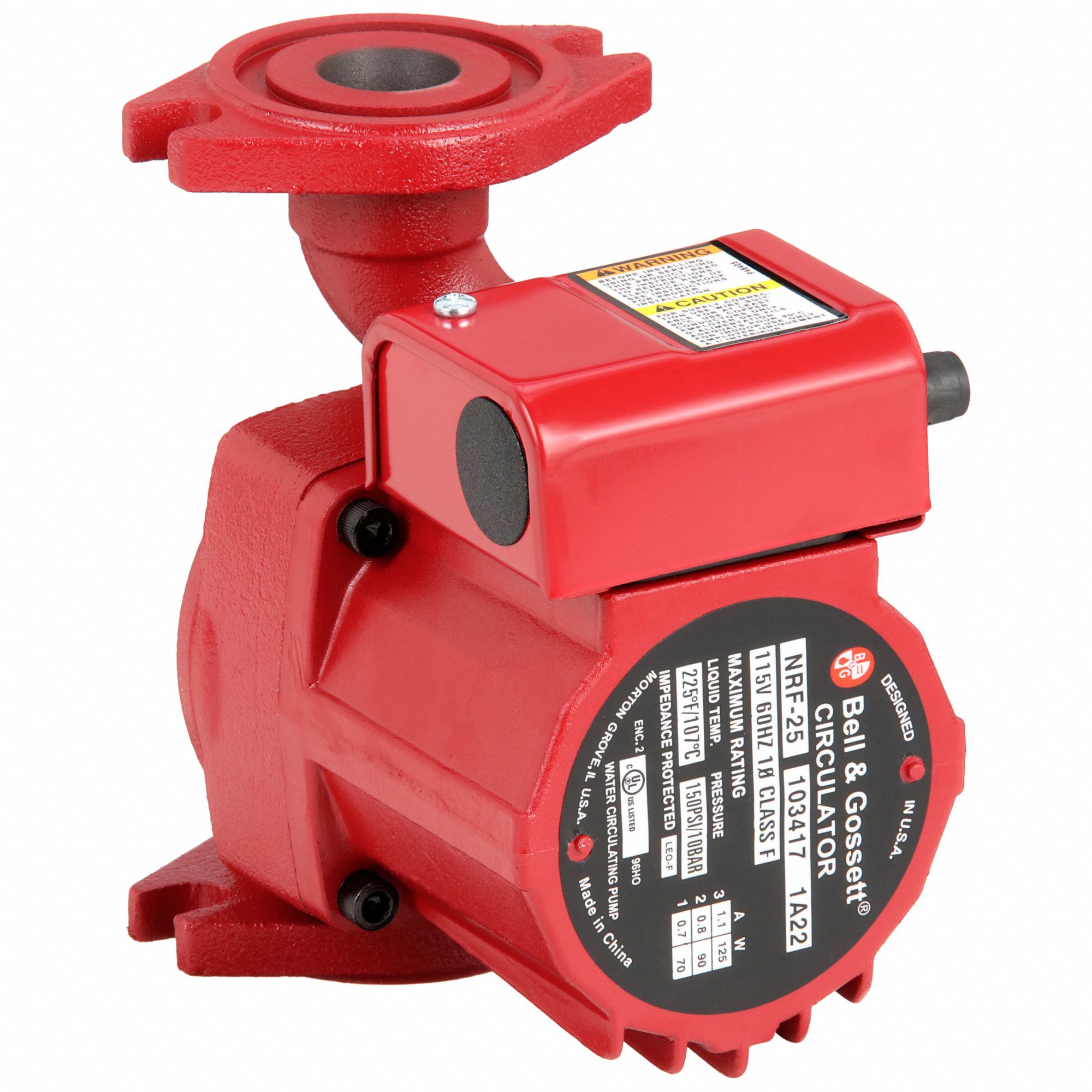 Std, Bell & Gossett, Flanged, Hydronic Circulating Pump - 4RD04|103251 ...
