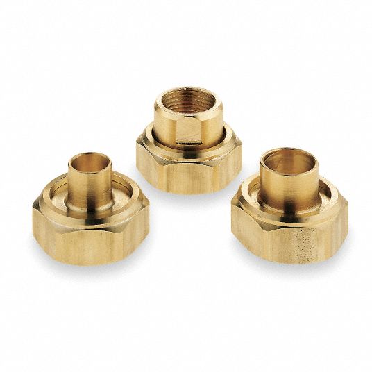 Bronze Union Flange, PK 2 - Grainger