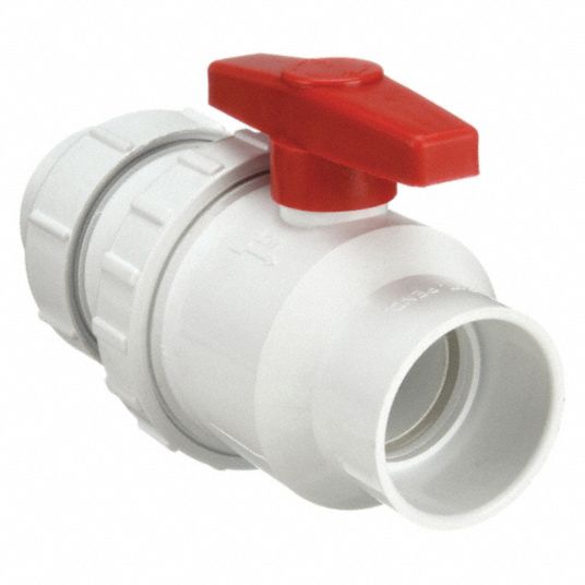 DAYTON, Single Flow, Inline Ball, Check Valve with Ball Valve - 4RG93 ...