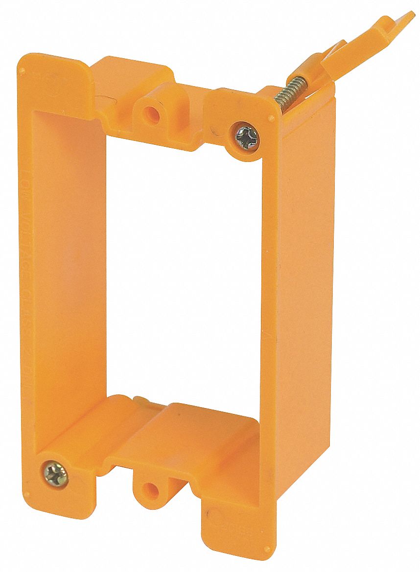 B-LINE BY EATON Communication Mounting Bracket: Plastic, Orange, Low ...