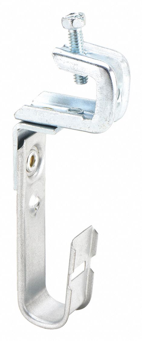 COOPER B-LINE, Clamp-On with Locking Latch, 3/4 in Max. Bundle Dia., J ...