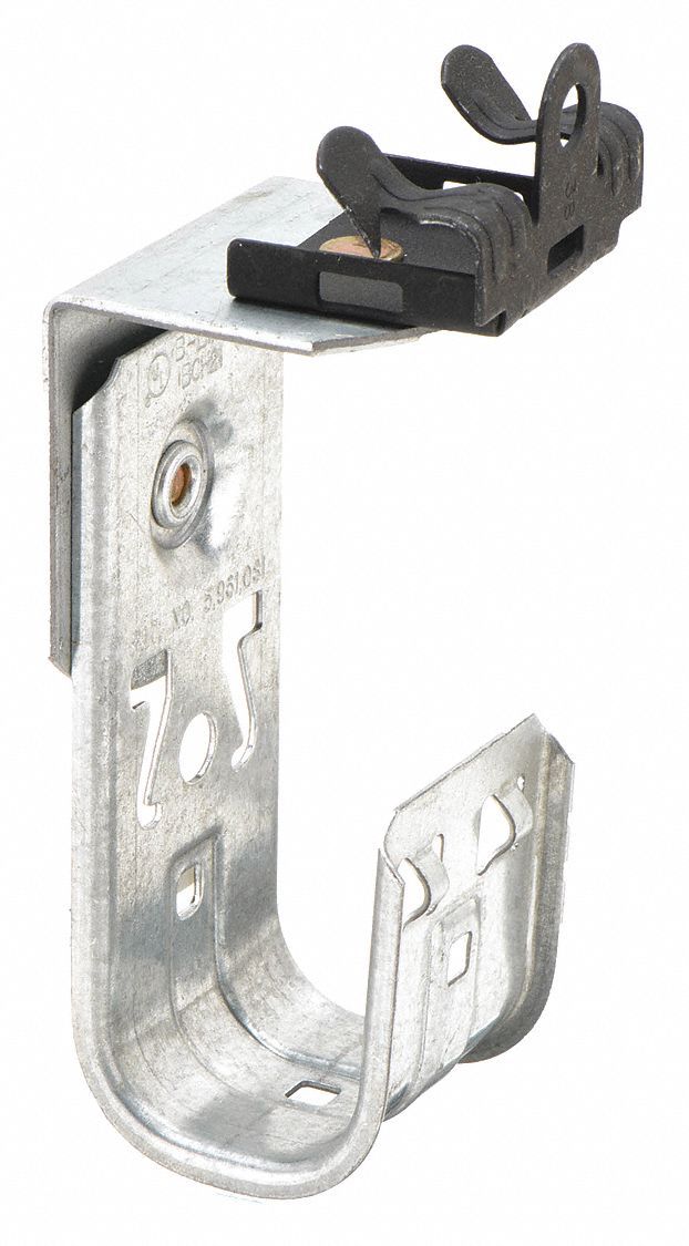 B-LINE BY EATON, Hammer-On with Locking Latch, 1 1/4 in Max. Bundle Dia ...