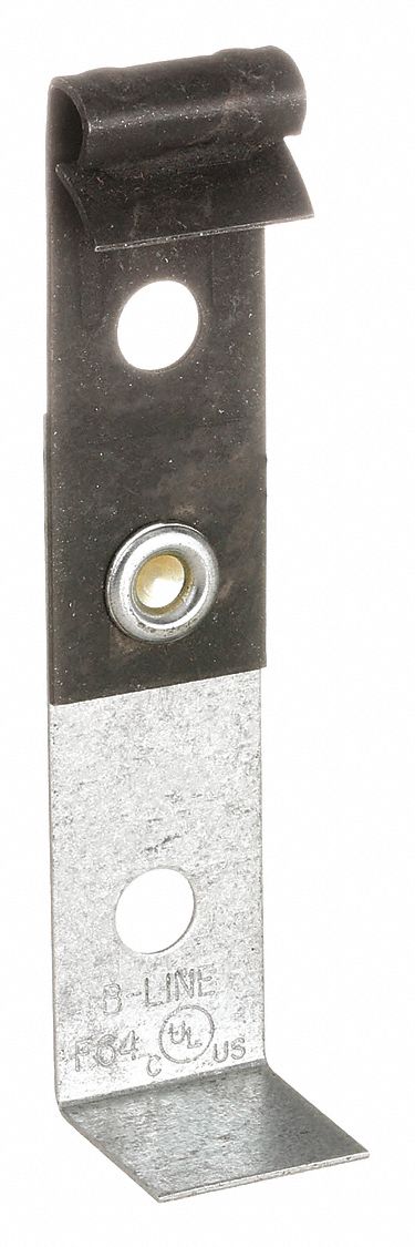 COOPER B-LINE, Galvanized Steel, Silver, Support Bracket - 4RHT1|BF1-56 ...