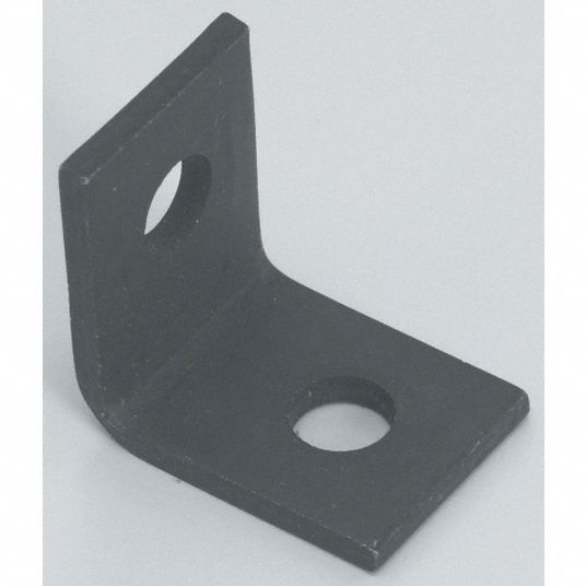 B-LINE BY EATON Supporting Angle Brackets: Steel, 9/32 in, 1 in Overall ...