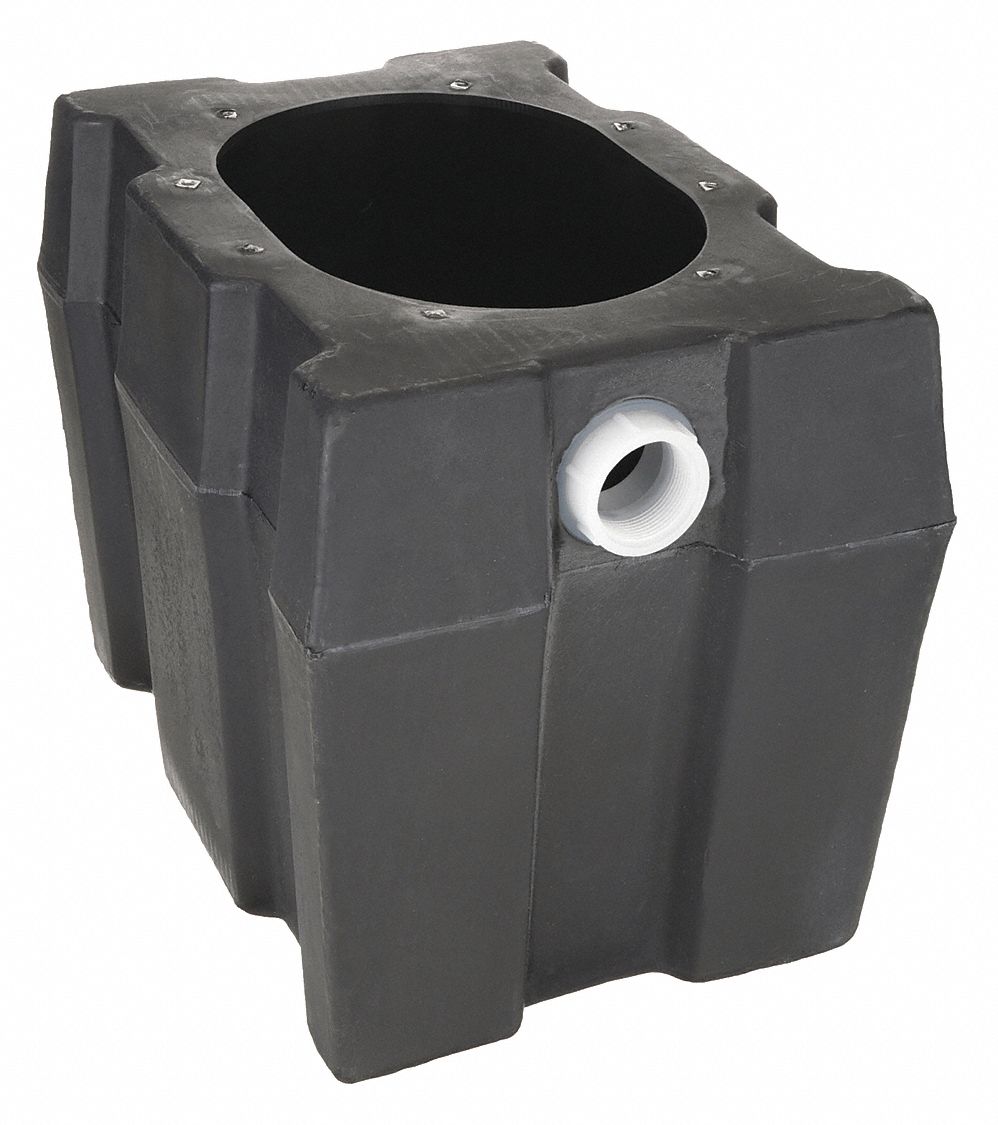 DAYTON, 11 gal Capacity, Structural Foam, Sump Basin - 4RK10|4RK10 ...