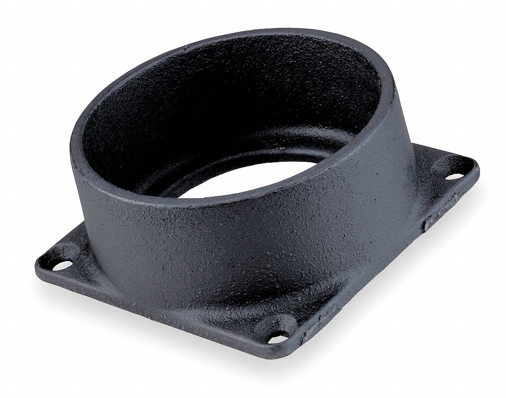 DAYTON Basin Fitting: Cast Iron, Hub - 4RK35|4RK35 - Grainger