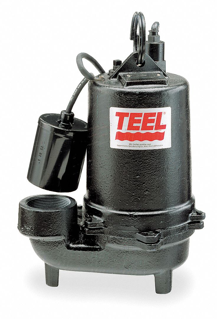 Pump,Effluent,4/10 HP - Grainger