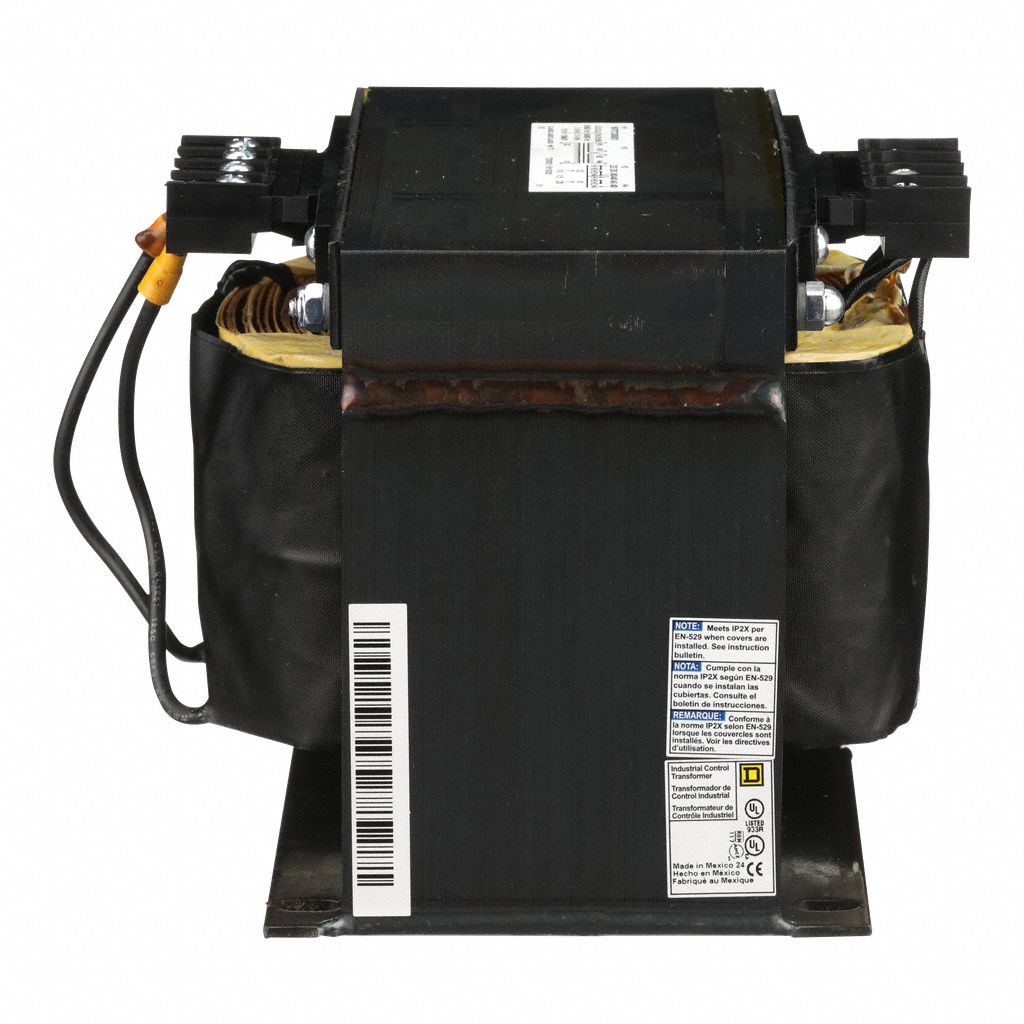 SQUARE D Control Transformer: 240V AC/480V AC, 120V AC, Foot, 2 kVA VA ...