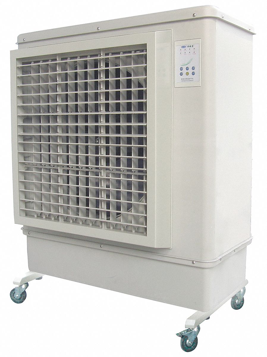 Portable Evaporative Cooler, 3,500/2,500/2,100 cfm, 115 V AC - Grainger
