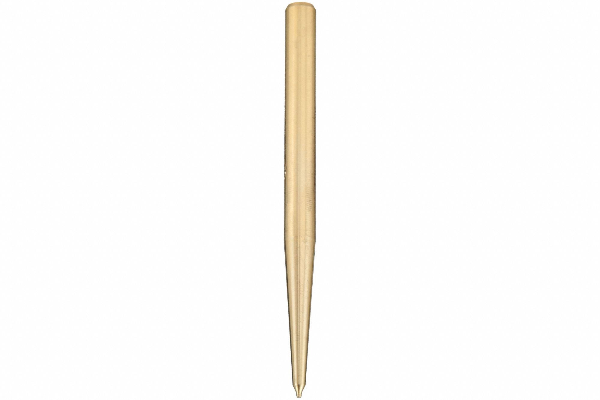 Non-Sparking, 5/32 in Tip Size, Round Center Punch - 4RPL3|P-1291 ...