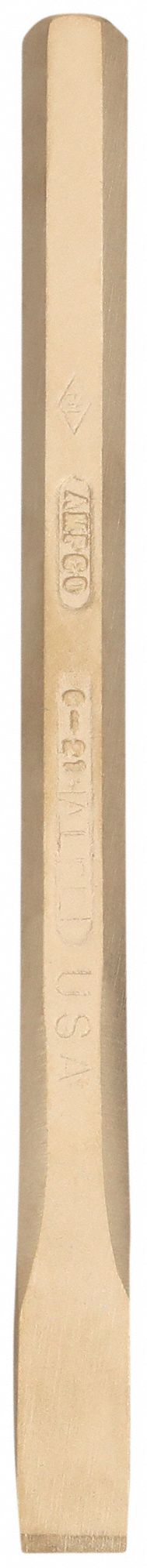 Non-Sparking, Aluminum Bronze, Cold Chisel - 4RPP6|C-21 - Grainger