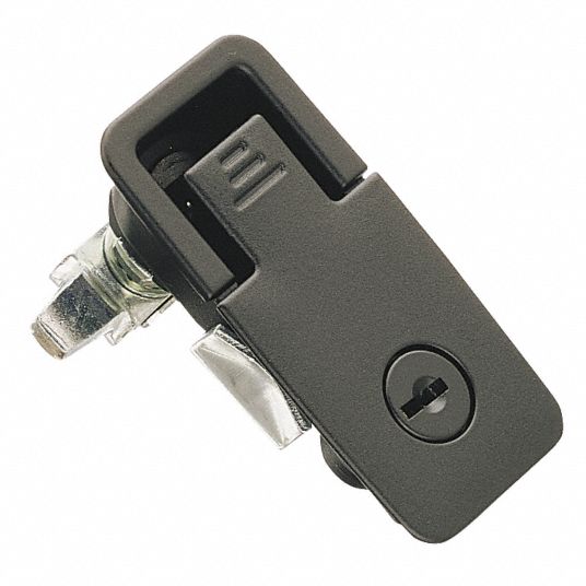 Compression, Non-locking, Compression Latch, 4 9/32 in, Black Powder ...