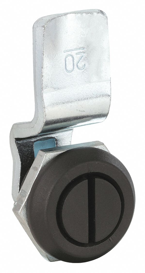 Cam, Non-locking, Cam Latch, 1 3/32 in, Black Plastic - Grainger