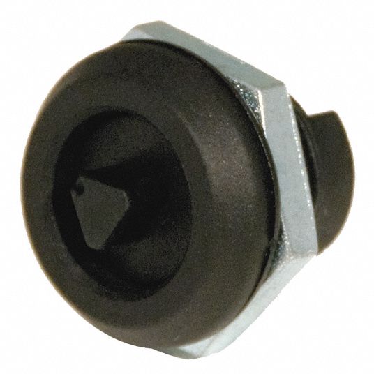 Cam, Locking, Cam Latch, 1 3/32 in, Black Plastic - Grainger