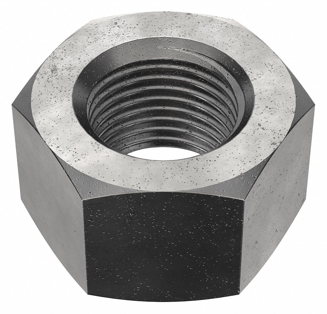 1 3/8"-8 Thread, 2 3/16 in Hex Wd, Hex Nut - 4RVP7|4RVP7 - Grainger