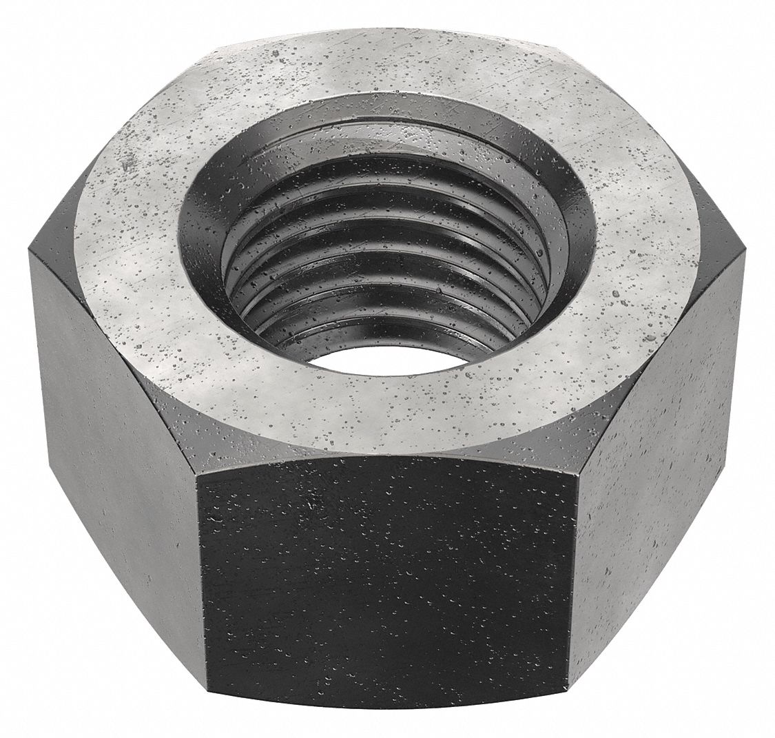 7/8"-9 Thread, 1 7/16 in Hex Wd, Hex Nut - 4RVR9|4RVR9 - Grainger