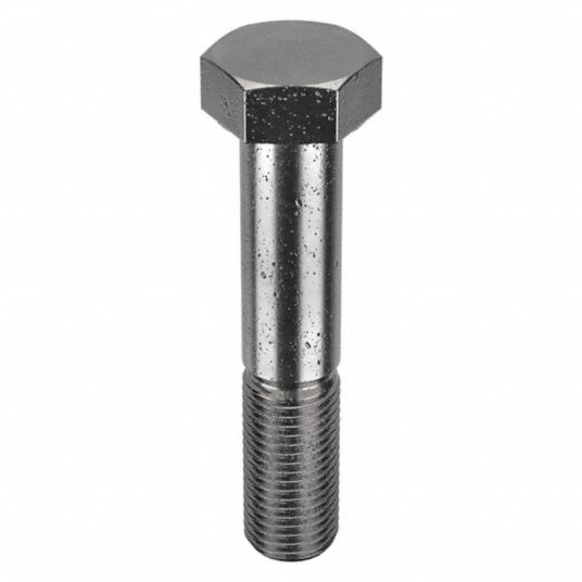 2"-4-1/2, Hex Head Cap Screw, 10 in Fastener Length, Grade 8 Steel, PK ...