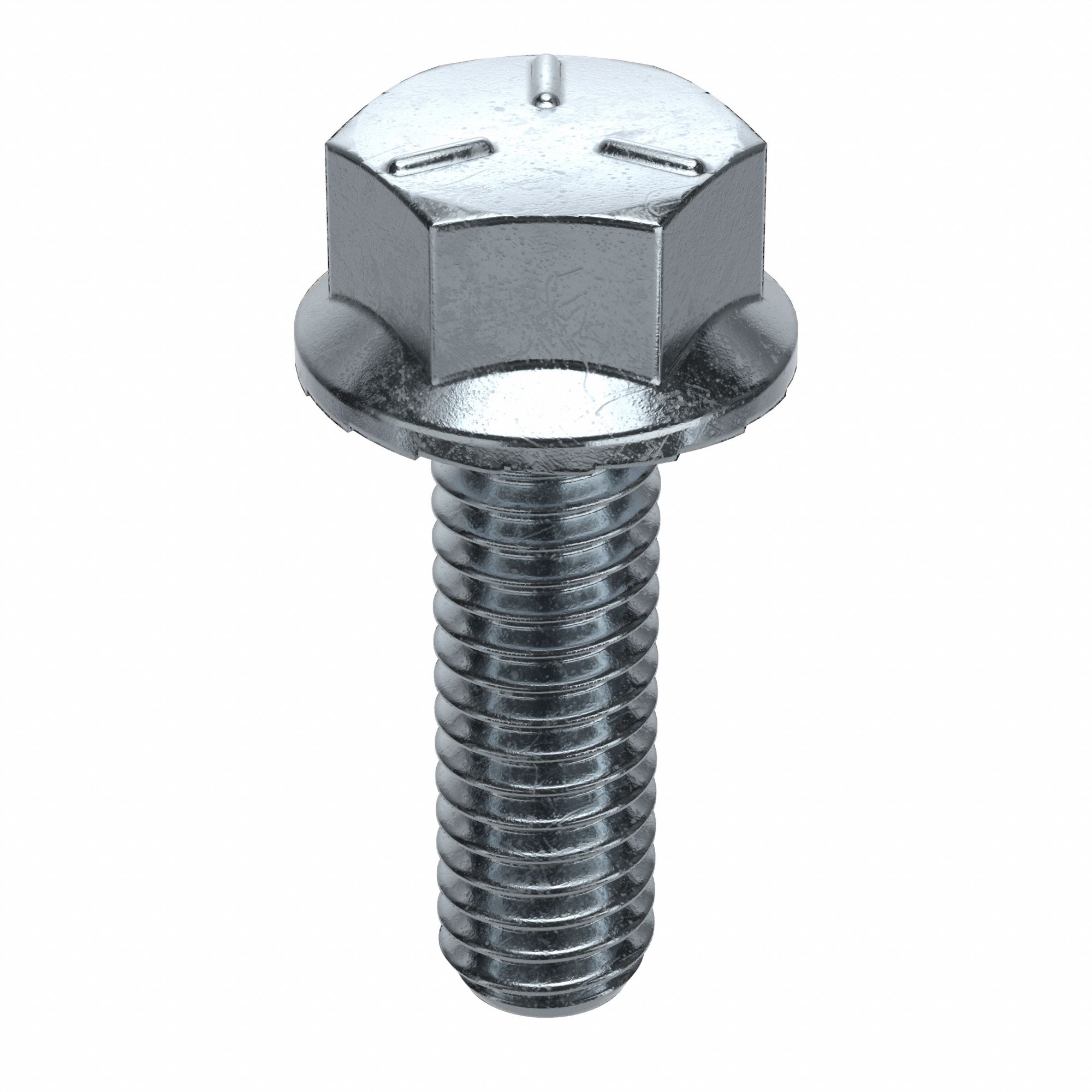 Serrated, Steel, Flange Bolts - 2FE33|2FE33 - Grainger