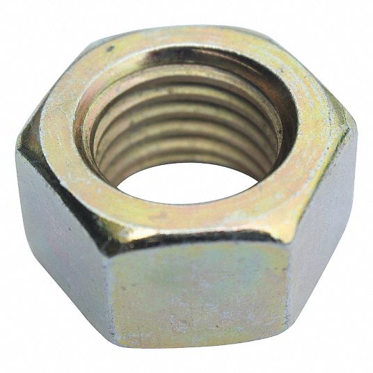 Hex Nut, PK 100 - Grainger