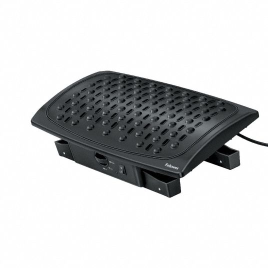 FELLOWES, Plastic, Black, Foot Rest - 4RYE8|8030901 - Grainger