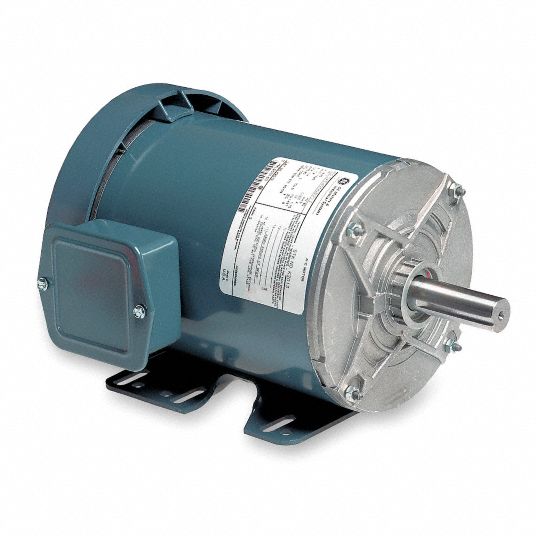General Purpose Motor, 1 HP, 3-Phase, Nameplate RPM 1725, Voltage 575 ...