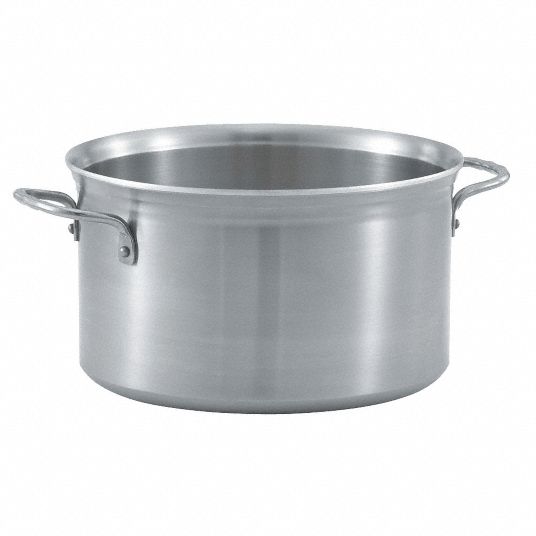 VOLLRATH, 20 qt Capacity, Stainless Steel, Stock Pot - 4ZCV4|77523 ...