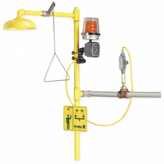 Flow Switch Alarm System, Plastic Horn and Light w/Glass Lens, Brass ...
