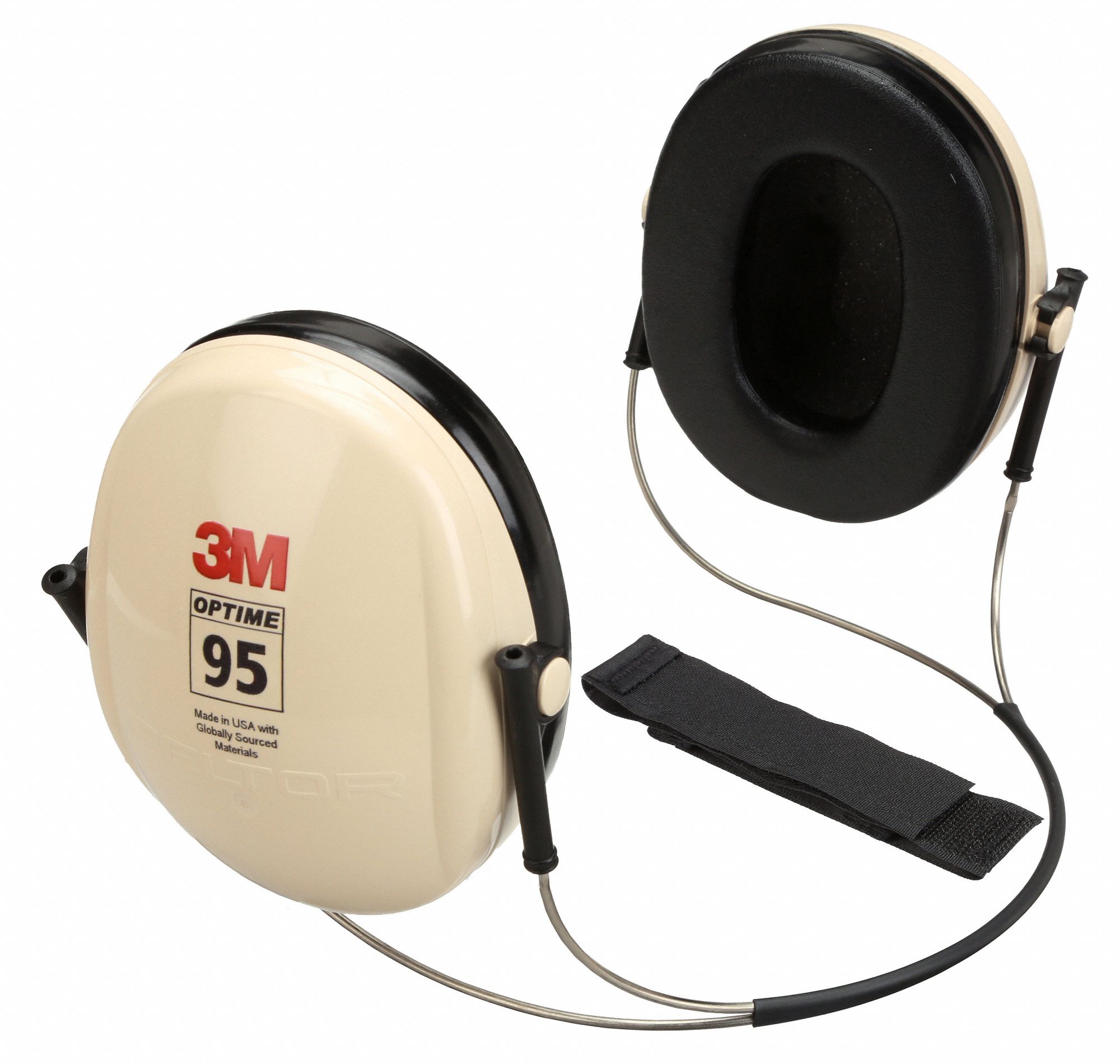 3M PELTOR Ear Muffs: Behind-the-Neck Earmuff, Passive, 21 dB NRR ...