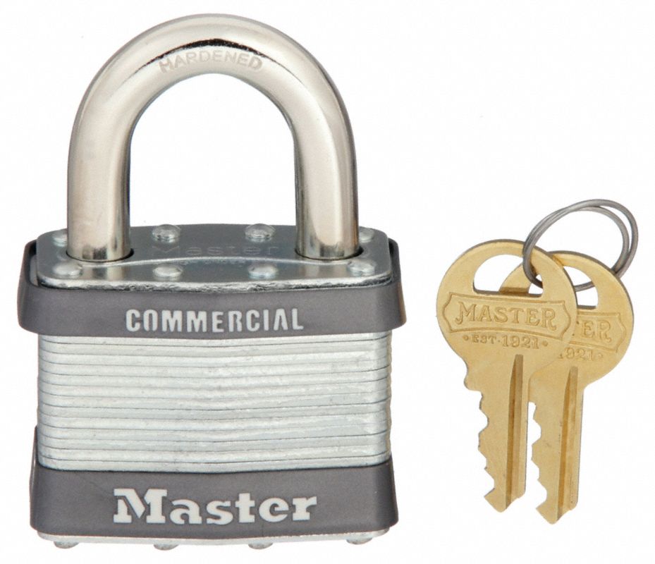 MASTER LOCK Candado, Acero, 1", 15/16", 3/8", Varía, MASTER LOCK ...