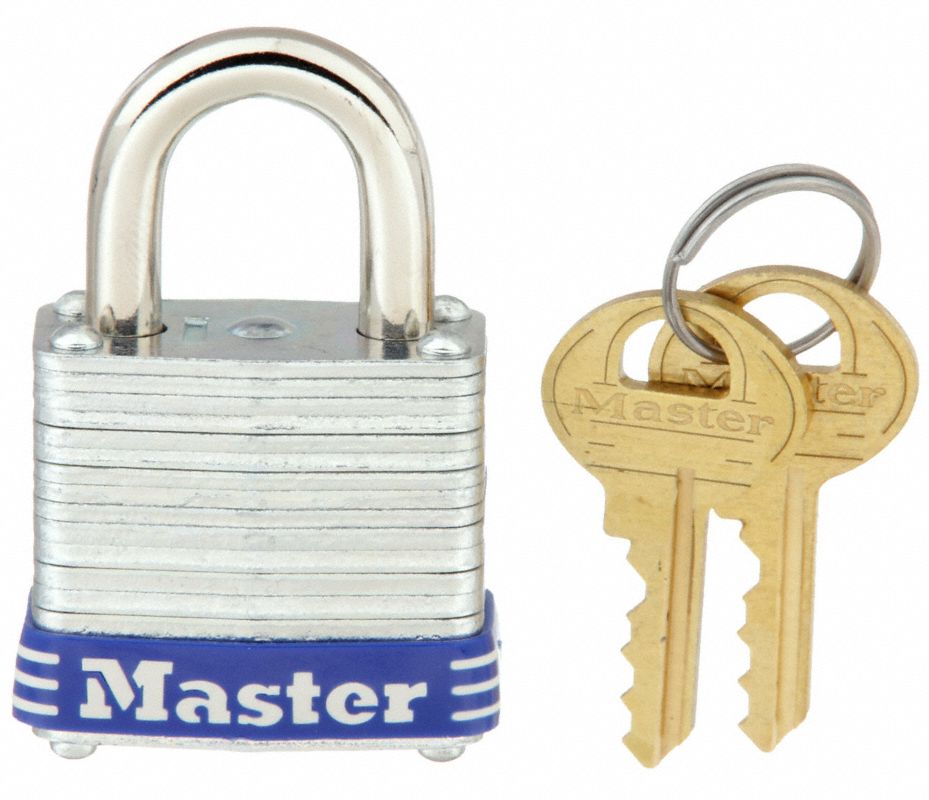 MASTER LOCK Candado, Acero, 9/16", 1/2", 3/16", Varía, MASTER LOCK ...