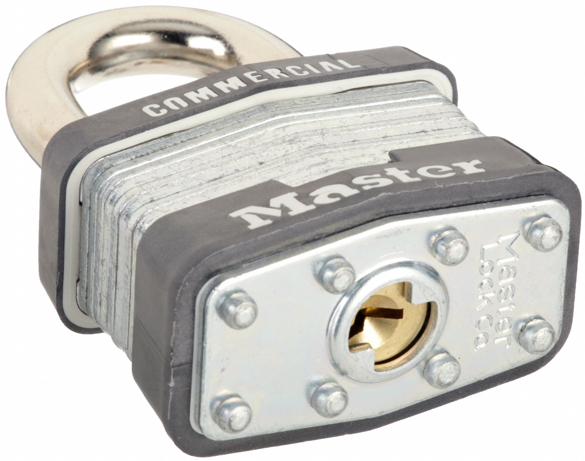 MASTER LOCK Padlock: 15/16 in Vertical Shackle Clearance, 3/4 in ...