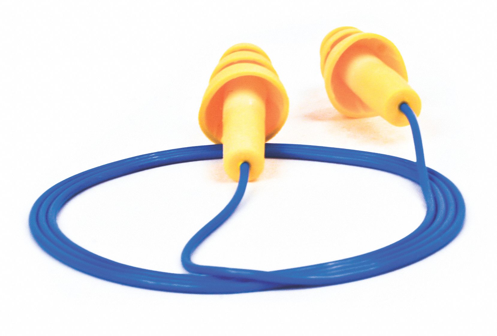 3M Ear Plugs, Corded, Flanged, 25dB, PR - 4T151|340-4004 - Grainger