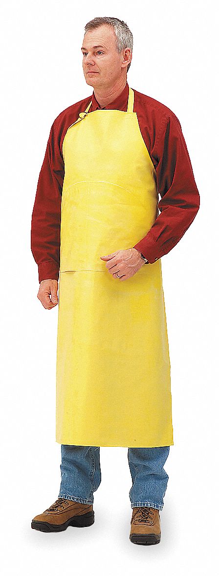 Belly Patch Apron,Yellow,48 In. L - Grainger
