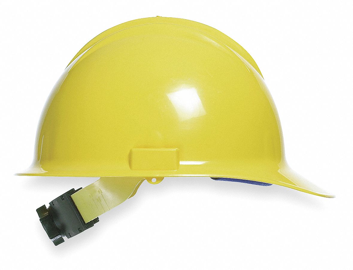 Hard Hat, Type 1, Class E ANSI Classification, Ratchet (6-Point) - Grainger