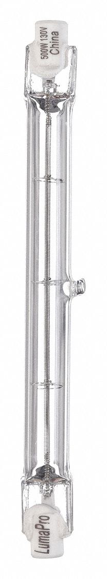 Halogen Lamp, T3, Recessed Single Contact (R7s), Lumens 10,500 ...