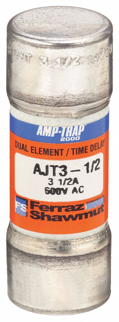MERSEN, AJT Series, Class J, Fuse - 4TAP2|AJT3-1/2N - Grainger