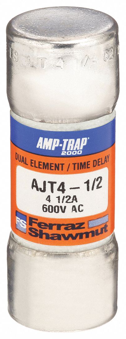 MERSEN, AJT Series, Class J, Fuse - 4TAP4|AJT4-1/2N - Grainger