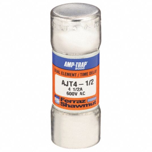 MERSEN, AJT Series, Class J, Fuse - 4TAP4|AJT4-1/2N - Grainger