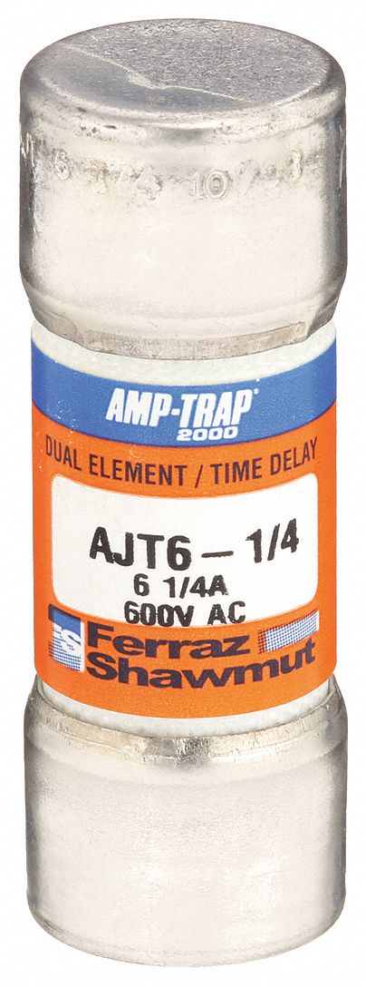 MERSEN, AJT Series, Class J, Fuse - 4TAP8|AJT6-1/4N - Grainger